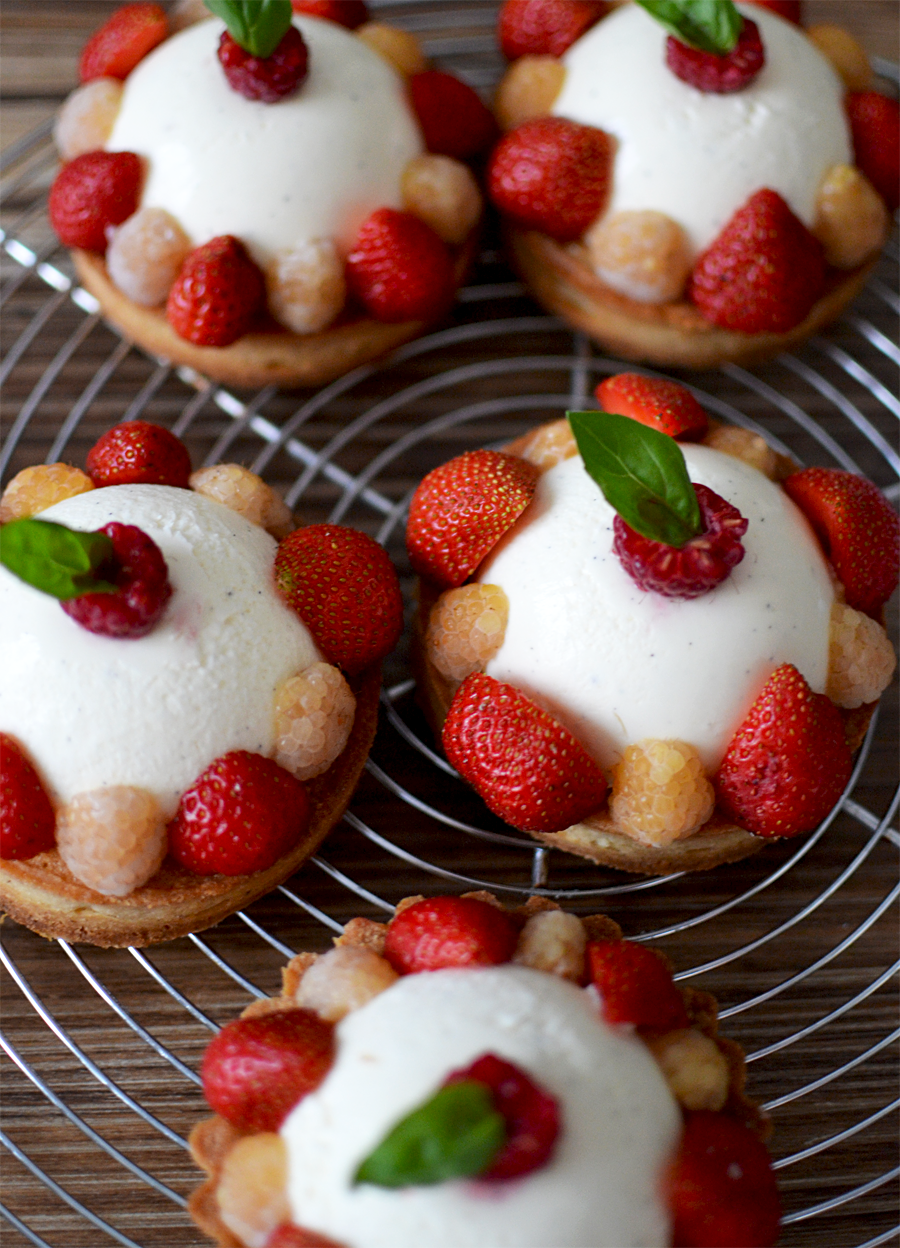 Tartelettes vanille – fruits rouges - Tendance Food